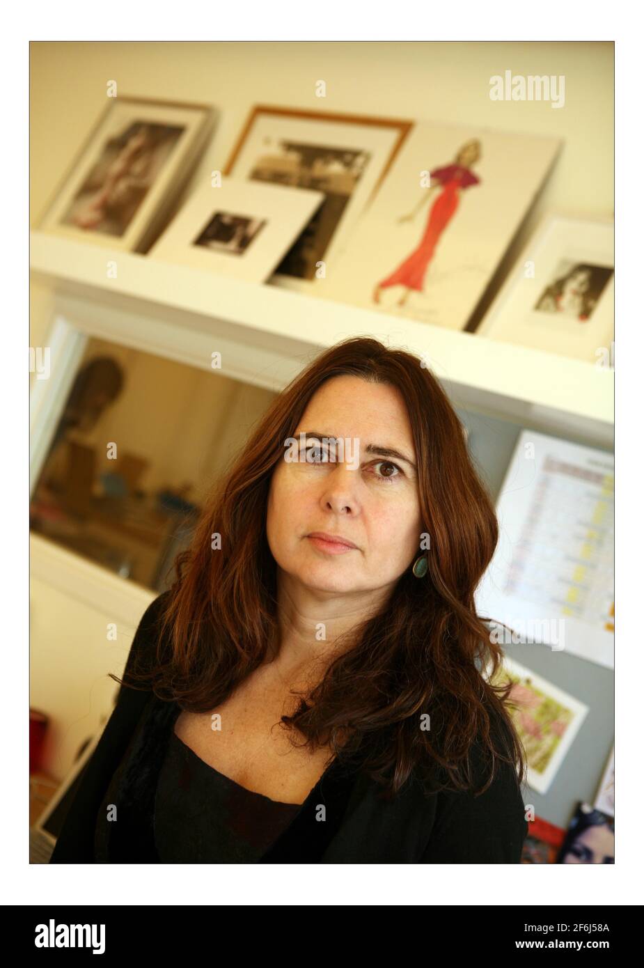 Alexandra Shulman... Editor of Vogue mag. pic David Sandison Stock ...