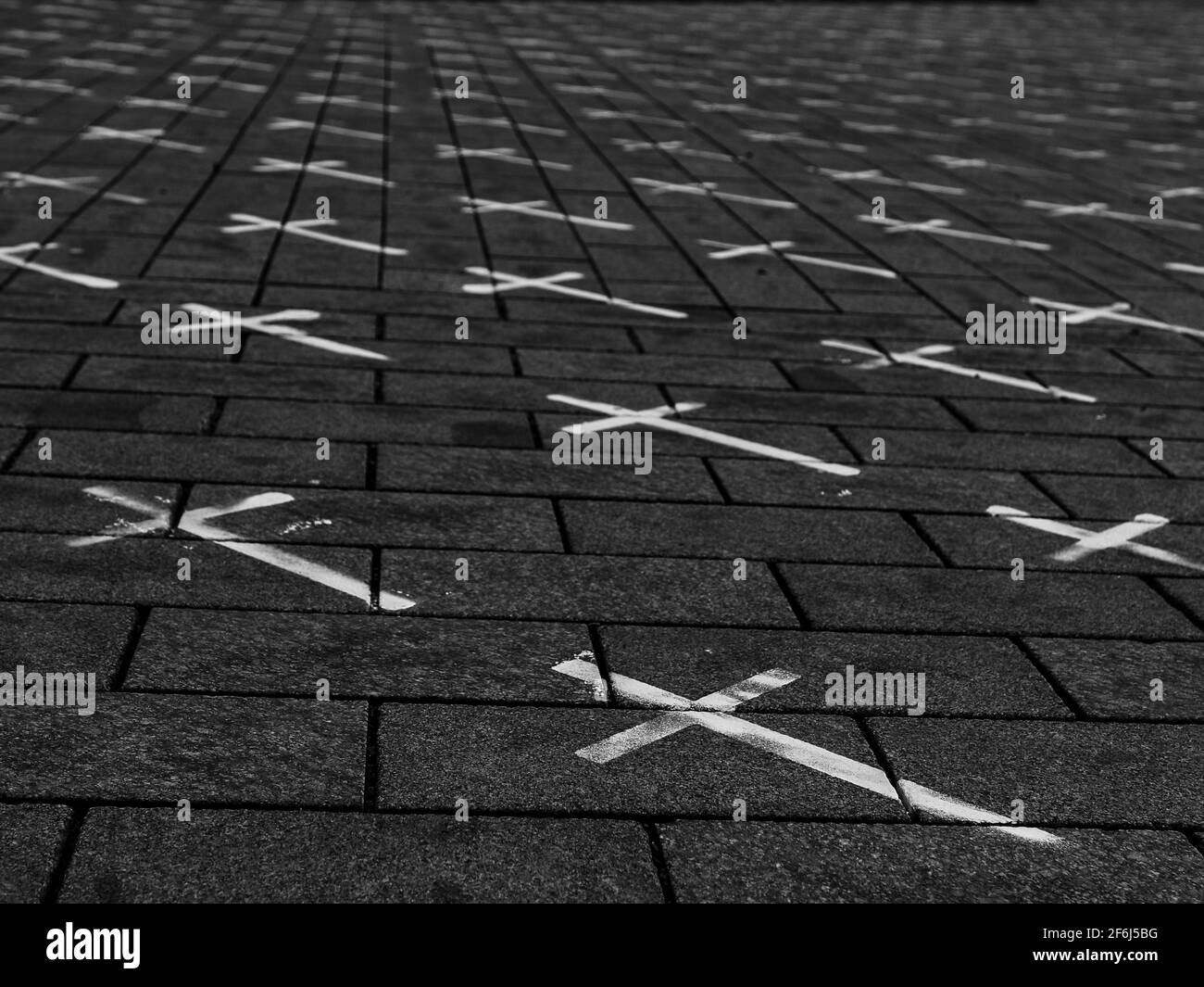 White crosses Black and White Stock Photos & Images - Alamy
