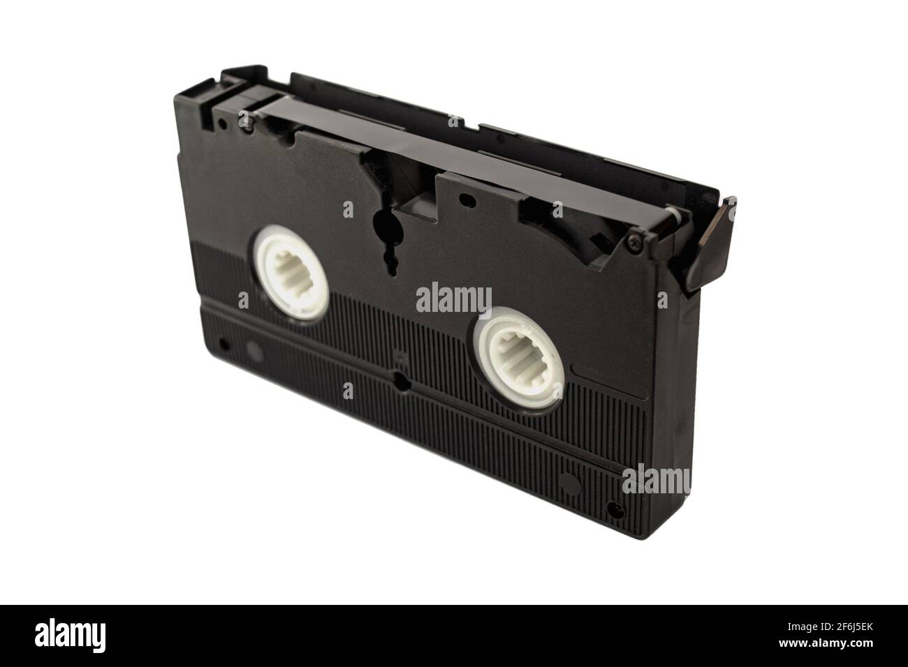 vintage videotape VHS video cassette for video recording isolated over ...