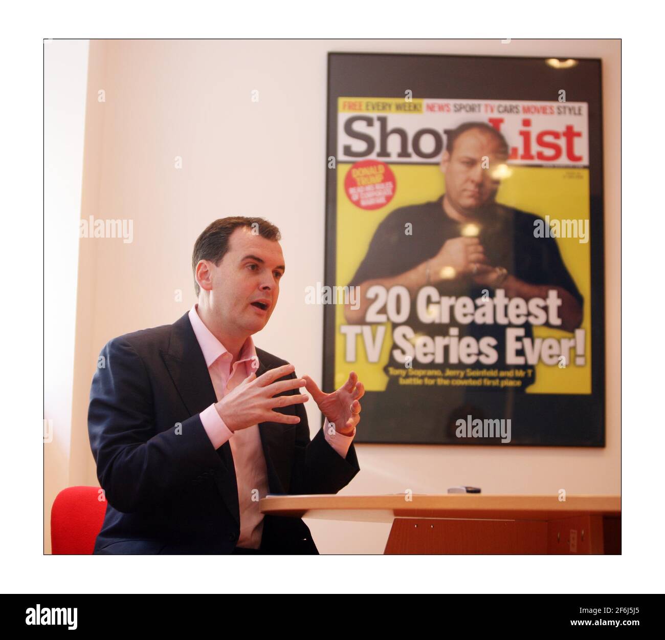Mike Soutar.... Chief Executive of mens mag 'SHORT LIST' photographs by ...