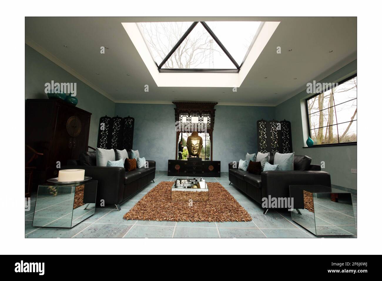 Sina Capaldo in her home in Hertfordshire. photograph by David Sandison ...