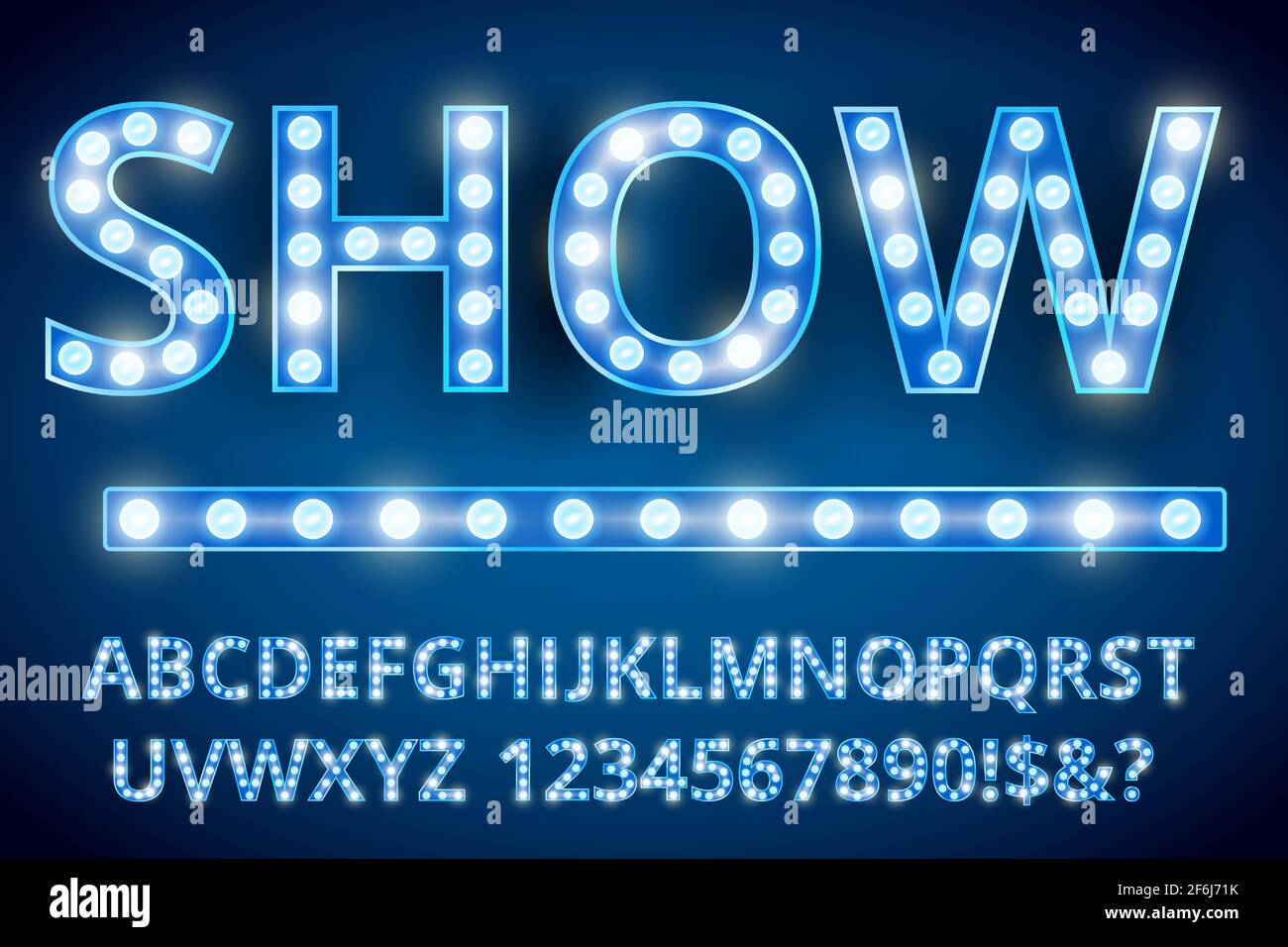 Broadway Lights Background