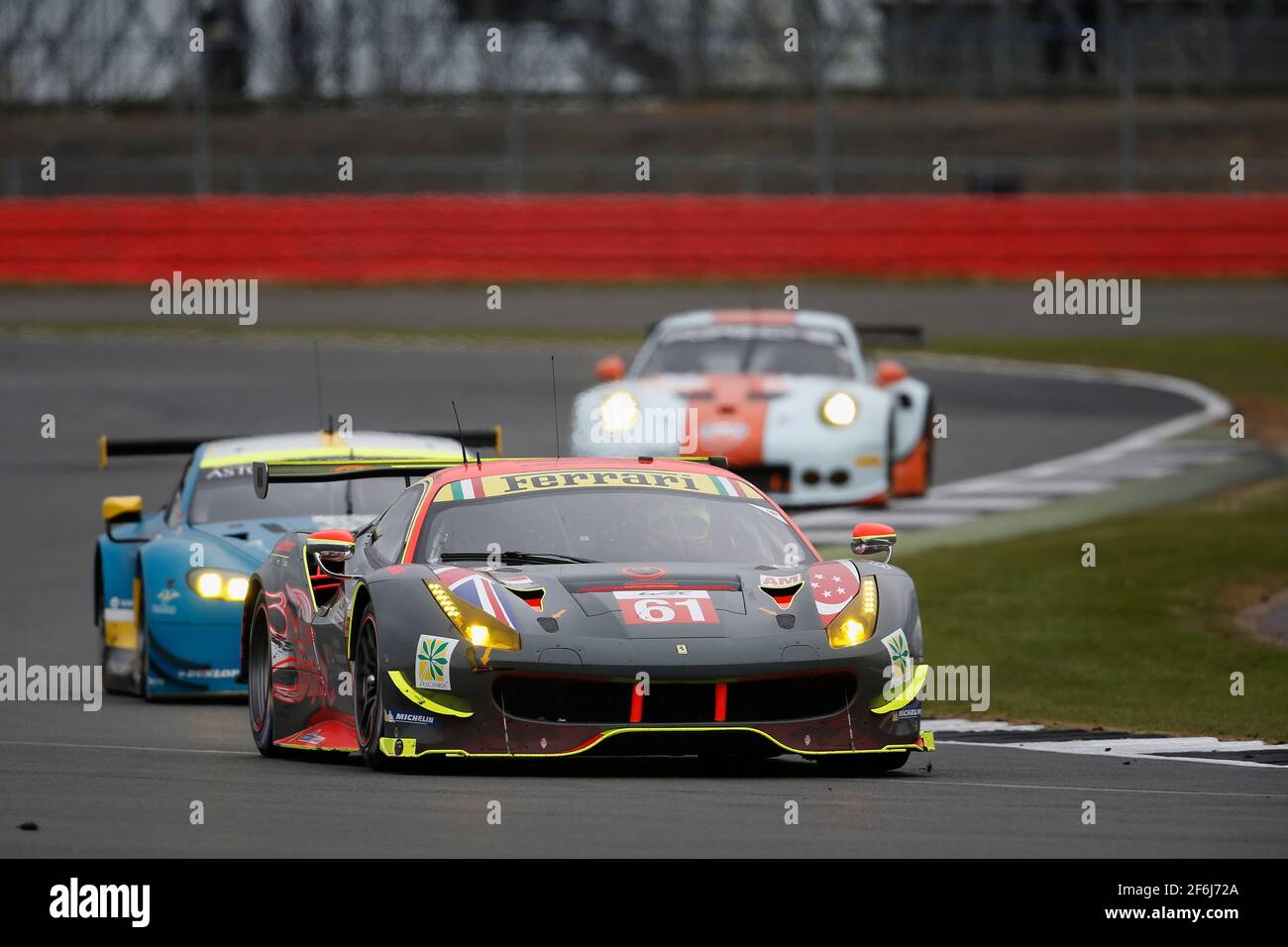 61 MOK Weng Sun (mys), SAWA Keita (jpn), GRIFFIN Matthew (irl), Ferrari ...