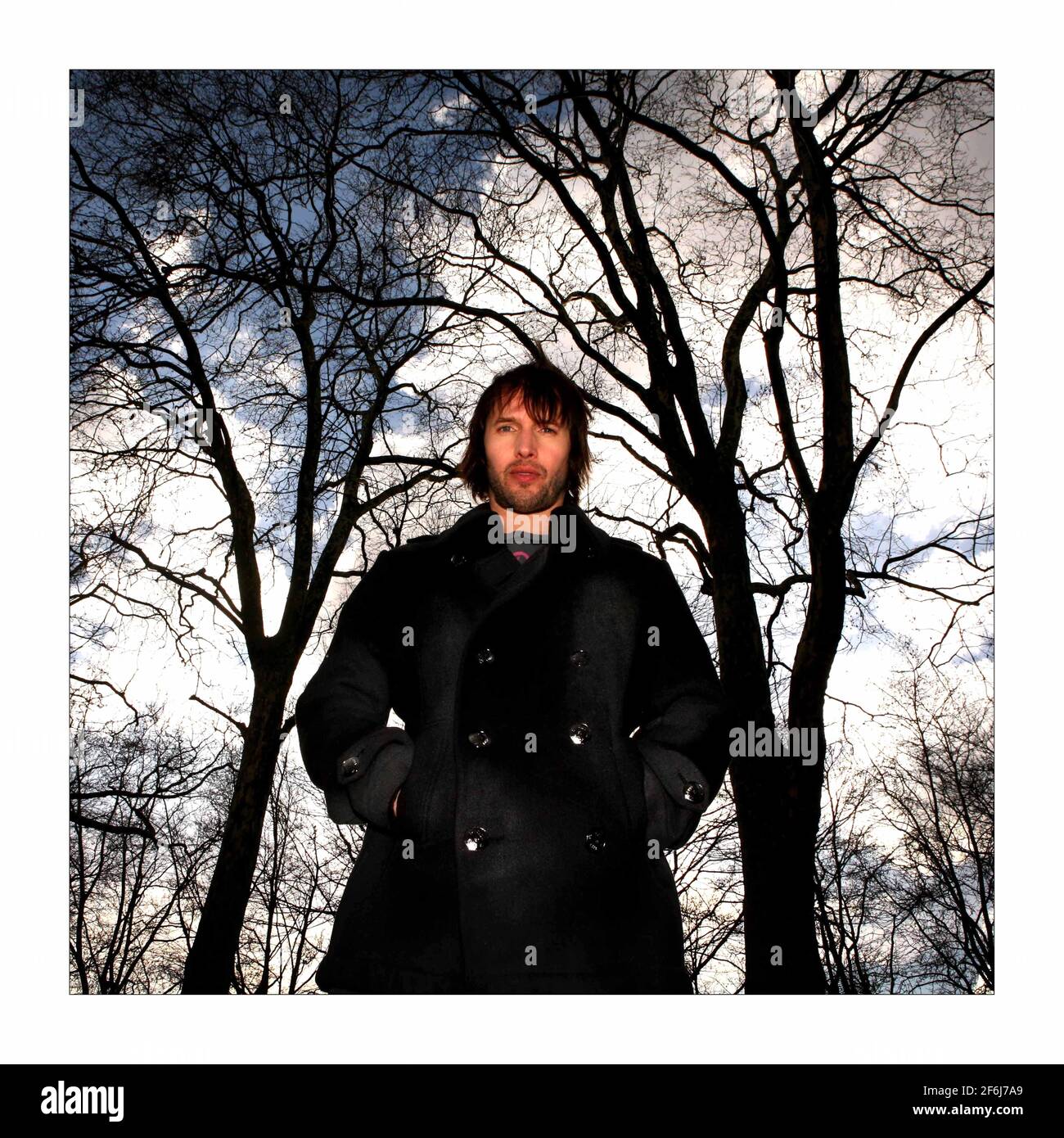 James Blunt.... Singer photographed in London ahead of 08 European ...