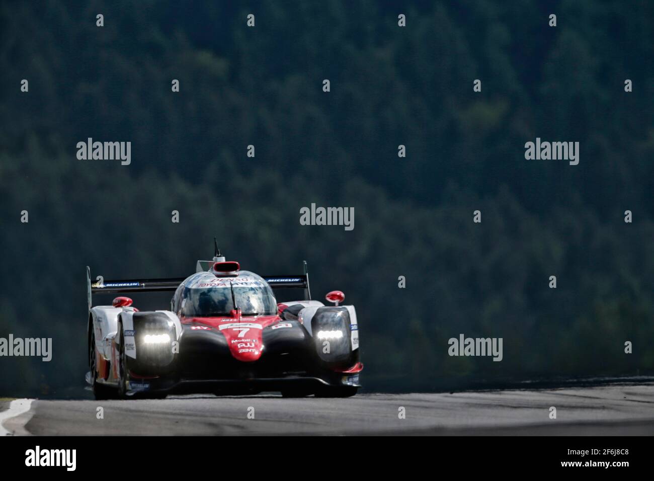 07 LOPEZ José Maria (arg), CONWAY Mike (gbr), KOBAYASHI Kamui (jpn), Toyota TS050 hybrid lmp1 ...