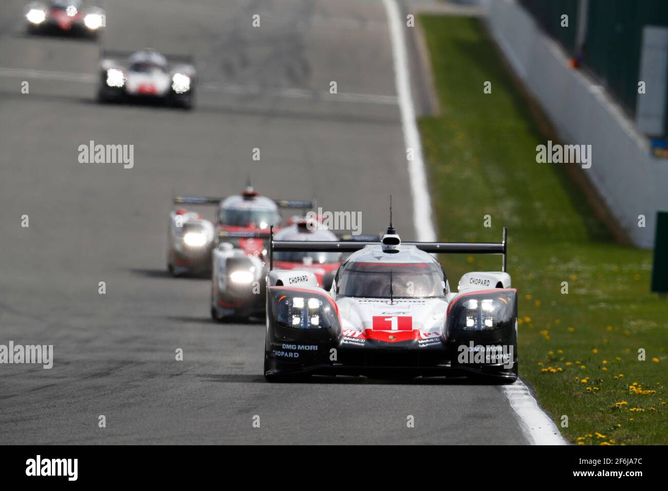 01 JANI Neel (che), TANDY Nick (gbr), LOTTERER André (ger), Porsche 919 ...