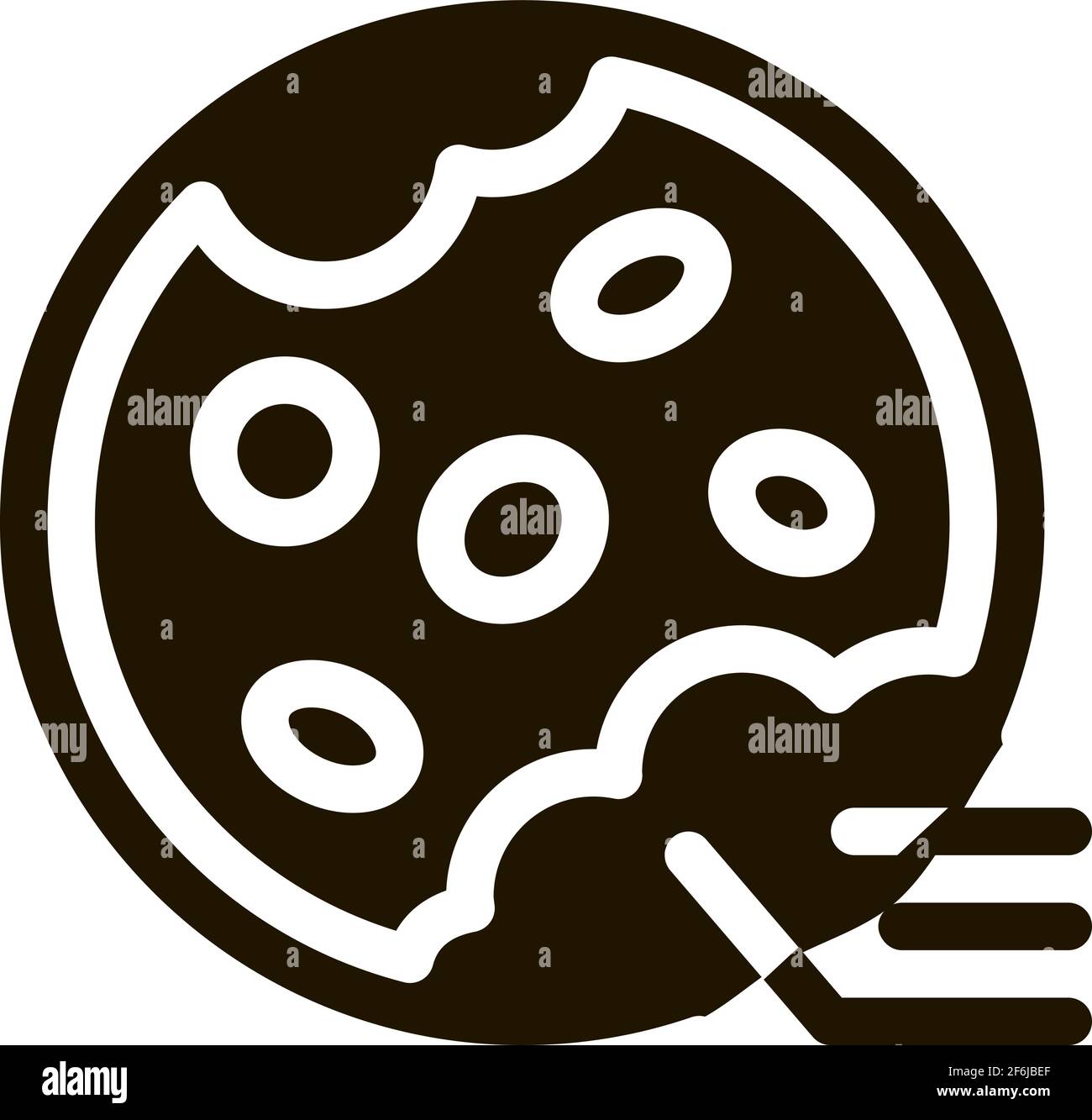 blood pressure icon Vector Glyph Illustration Stock Vector Image & Art ...