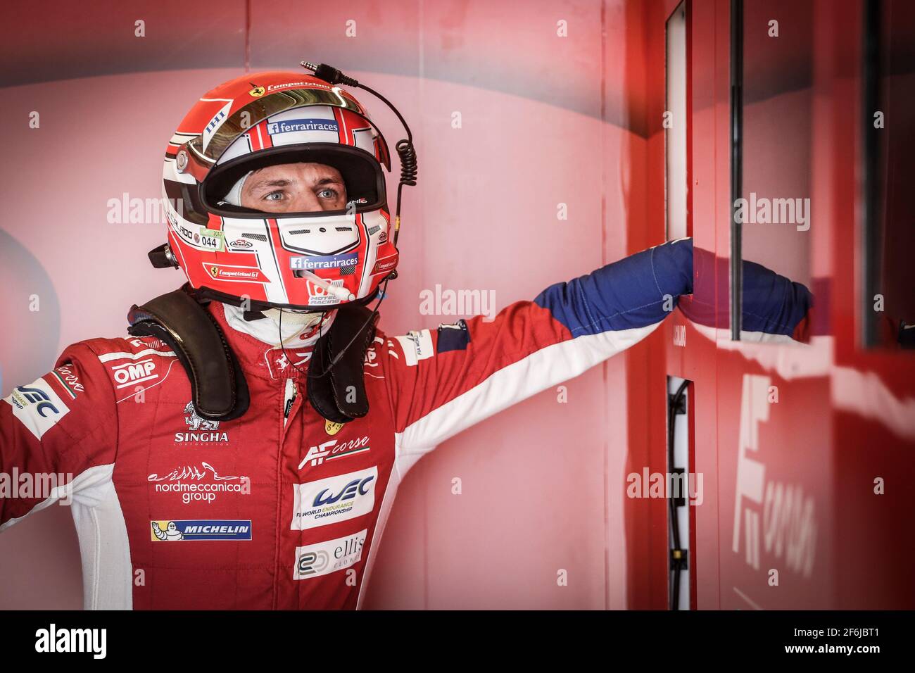 CALADO James (gbr), FERRARI 488 GTE team AF CORSE, ambiance portrait ...