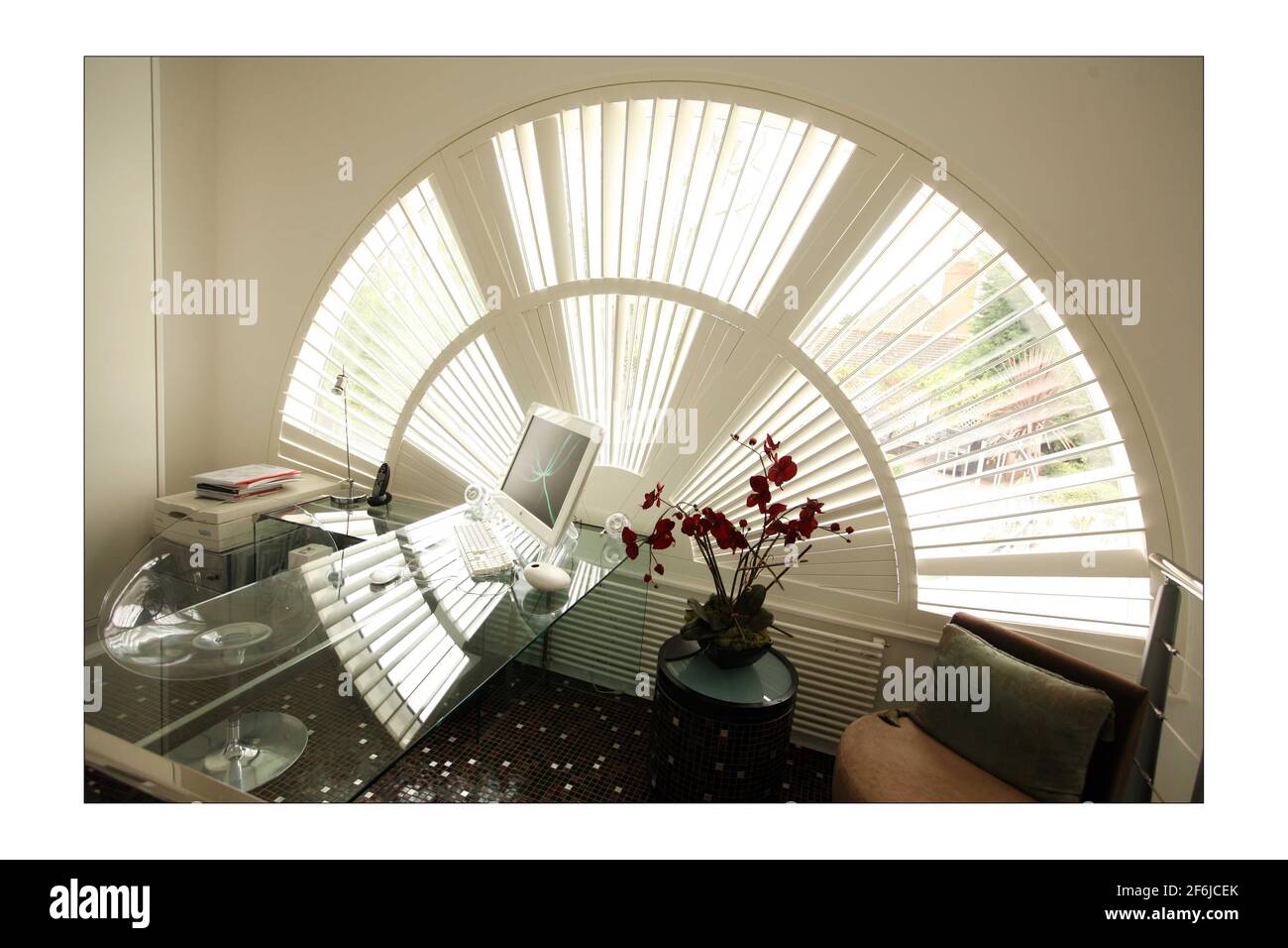 Sina Capaldo in her home in Hertfordshire. photograph by David Sandison ...