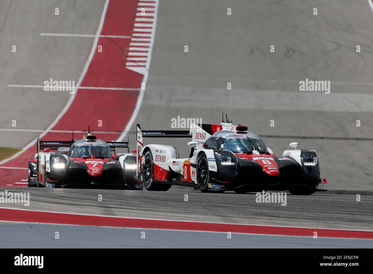 08 SARRAZIN Stephane (fra), BUEMI Sebastien (che), NAKAJIMA Kazuki (jpn), Toyota TS050 hybrid ...