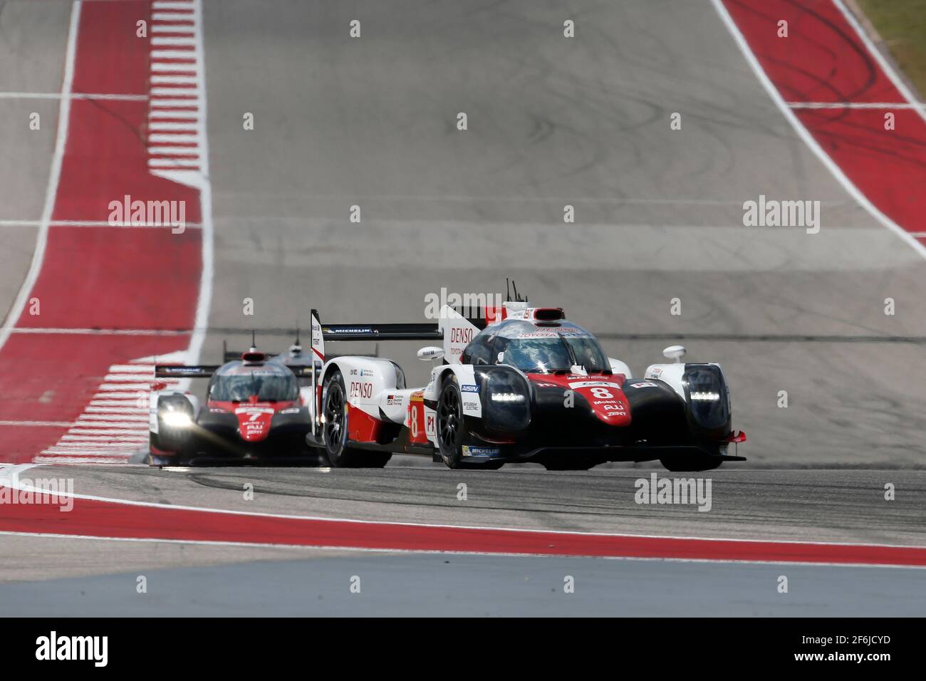 08 SARRAZIN Stephane (fra), BUEMI Sebastien (che), NAKAJIMA Kazuki (jpn), Toyota TS050 hybrid ...