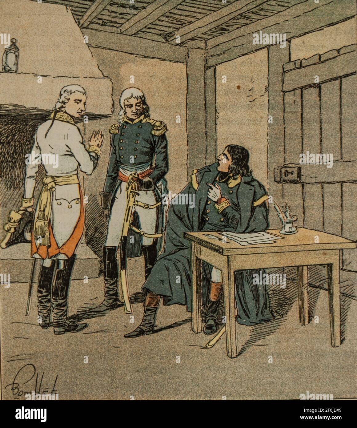 bonaparte serurier et klenau a roverbelle ,le memorial de sainte helene ...