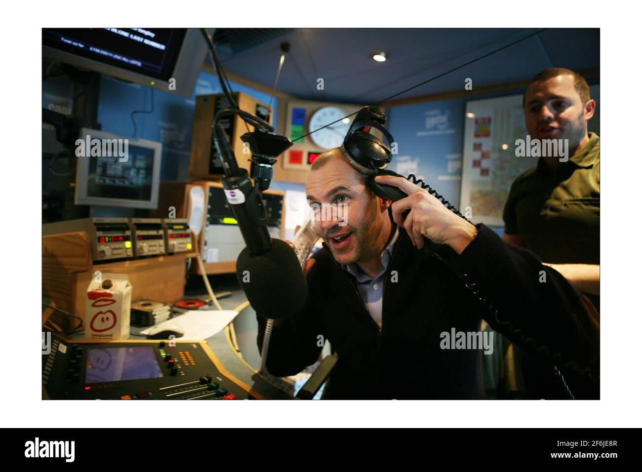 Capital radio breakfast show with Johnny Vaghn and Denise van Outen ...