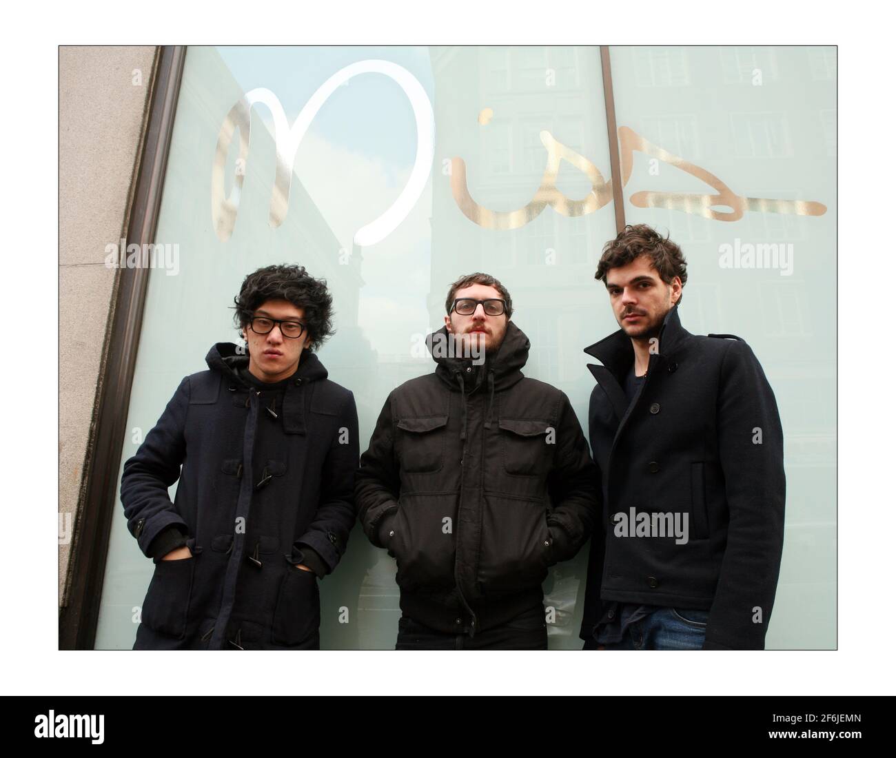 The Teenagers..... (l to r) Dorian Dumont, Michael Szpiner and Quentin ...