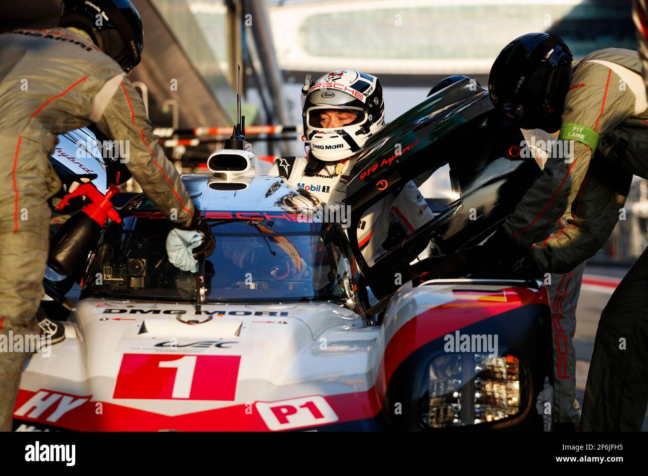 LOTTERER André (ger), Porsche 919 hybrid lmp1 team Porsche, ambiance ...
