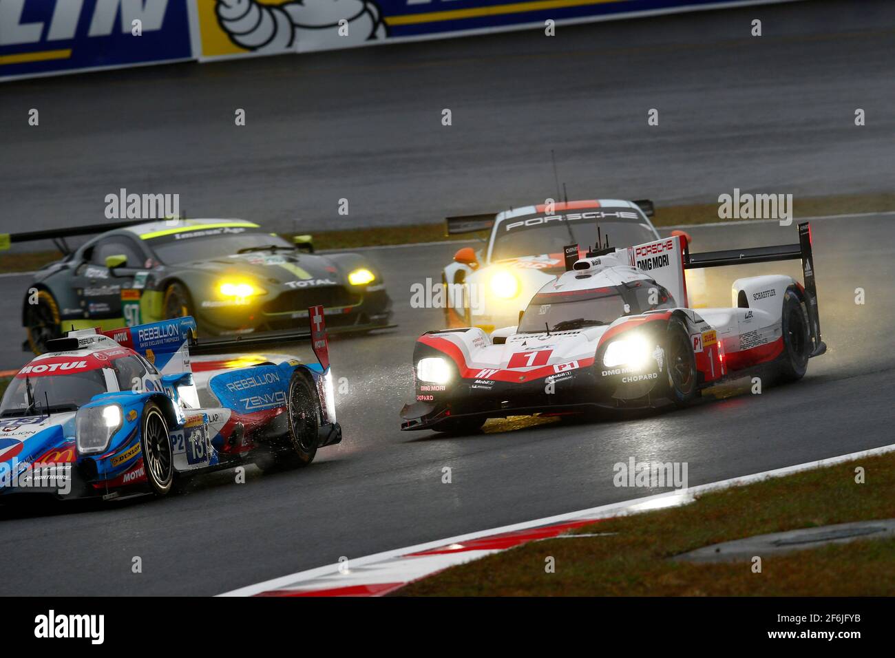 01 JANI Neel (che), TANDY Nick (gbr), LOTTERER André (ger), Porsche 919 ...