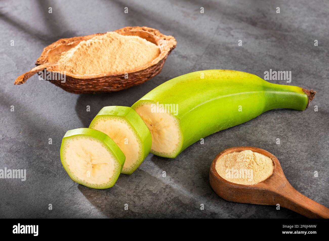 Plantain flour hi-res stock photography and images - Alamy