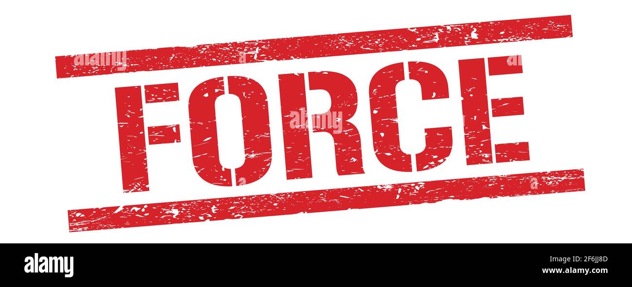 Force stamp Cut Out Stock Images & Pictures - Alamy