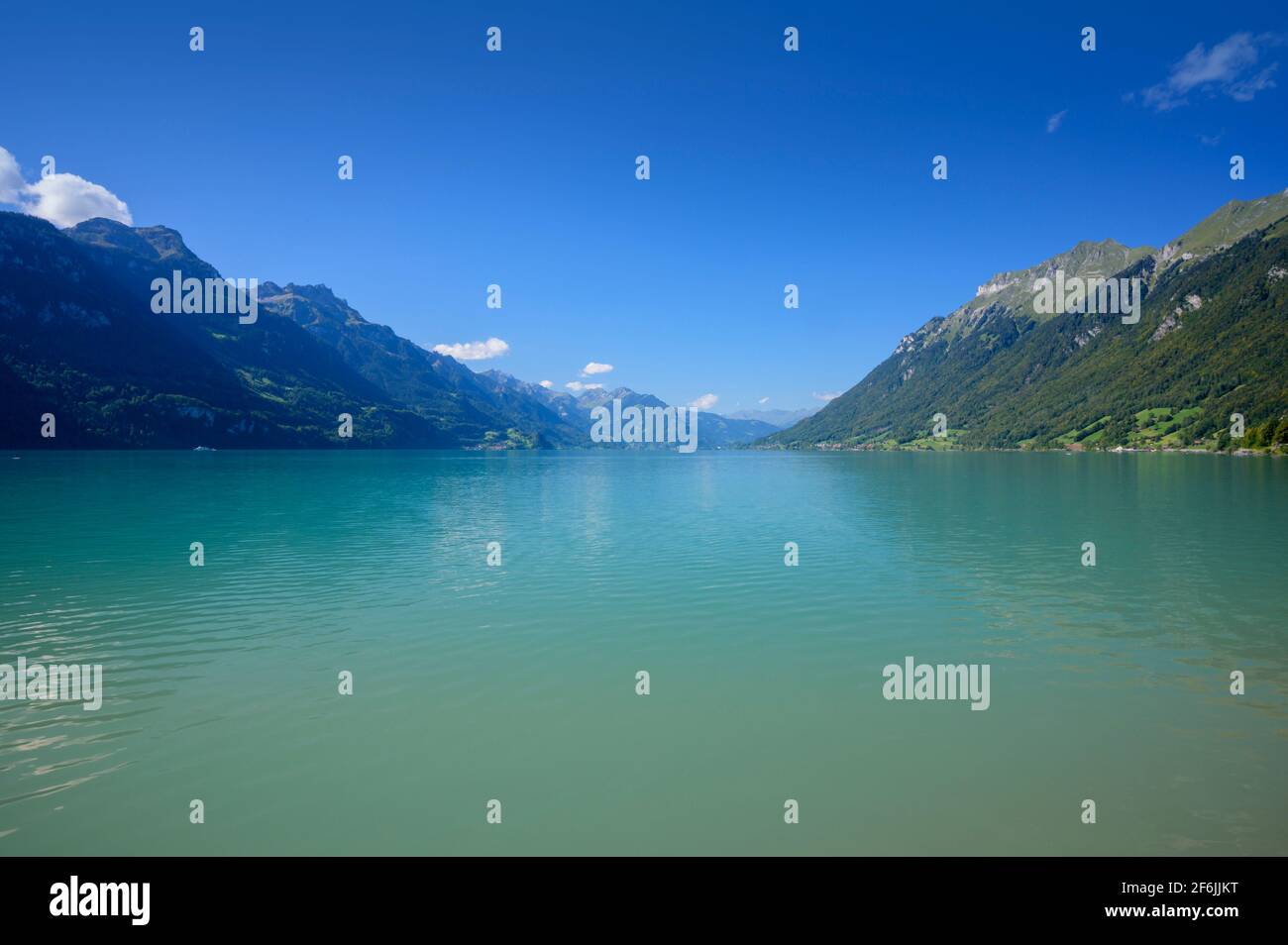 Scenic view of Brienzersee, Switzerland Stock Photo - Alamy