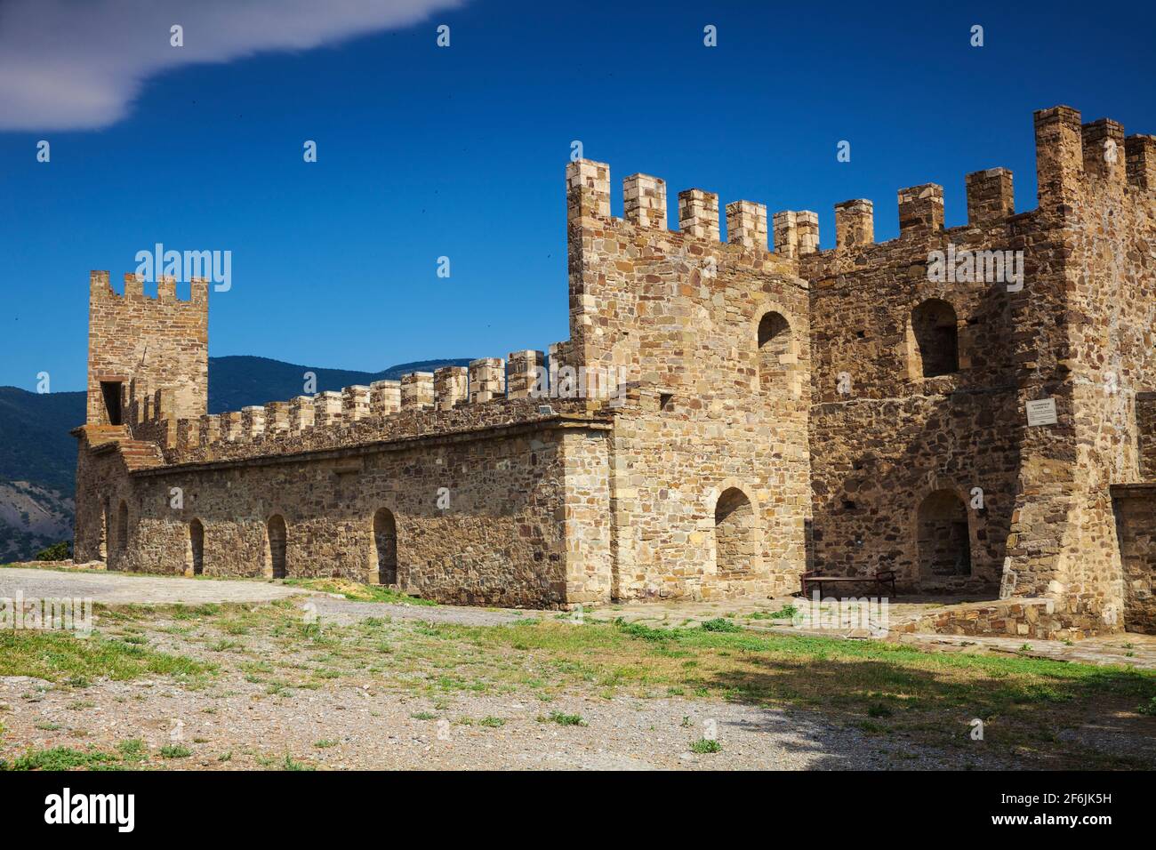 Historic genoese watchtower hi-res stock photography and images - Alamy