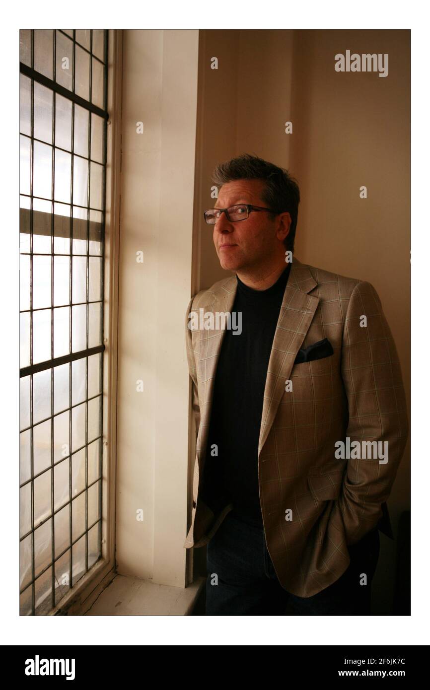 Neil Fox.... DJ on Magic FM, photographed in London pic David Sandison ...