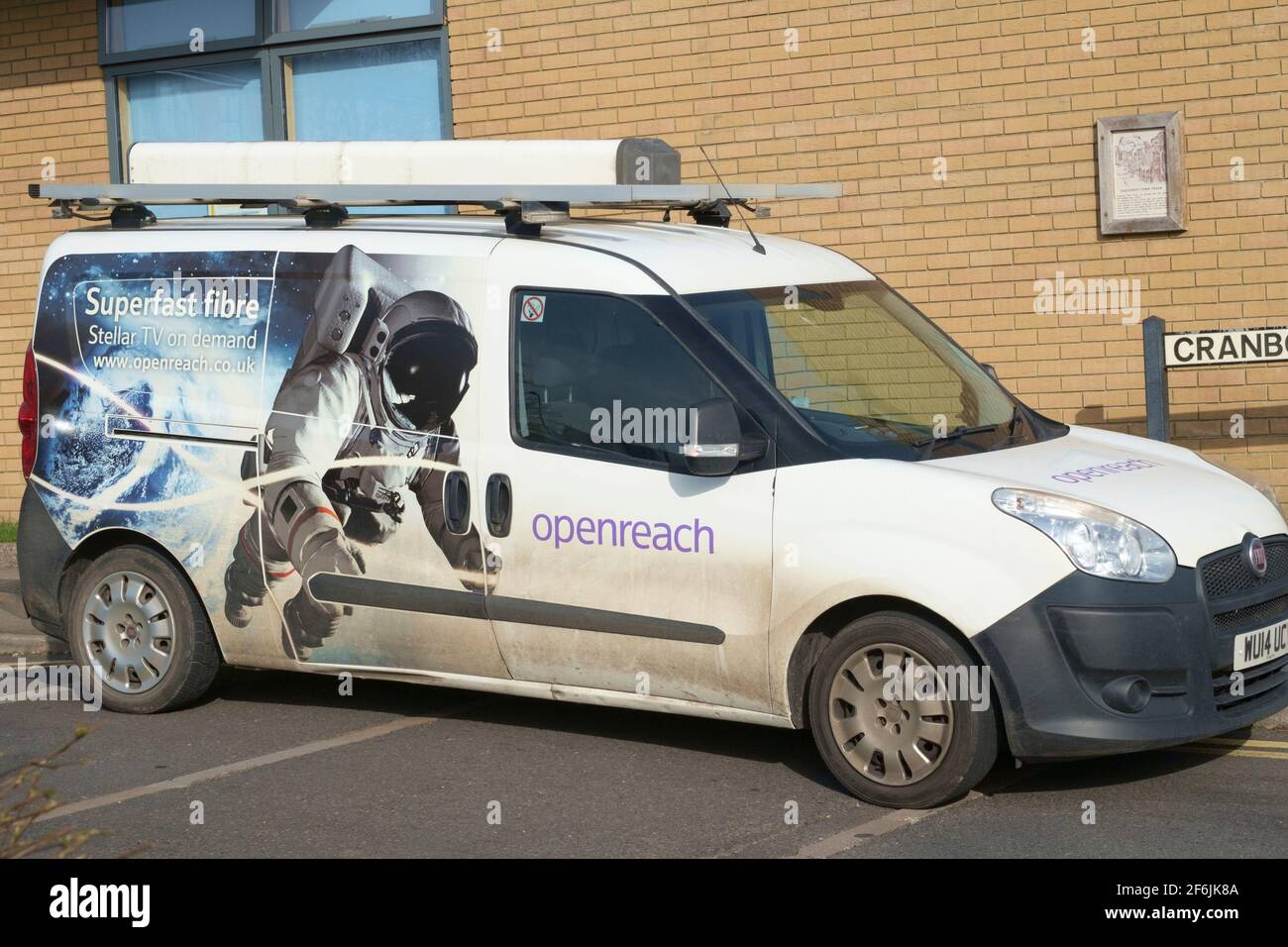 Bt white van hi-res stock photography and images - Alamy