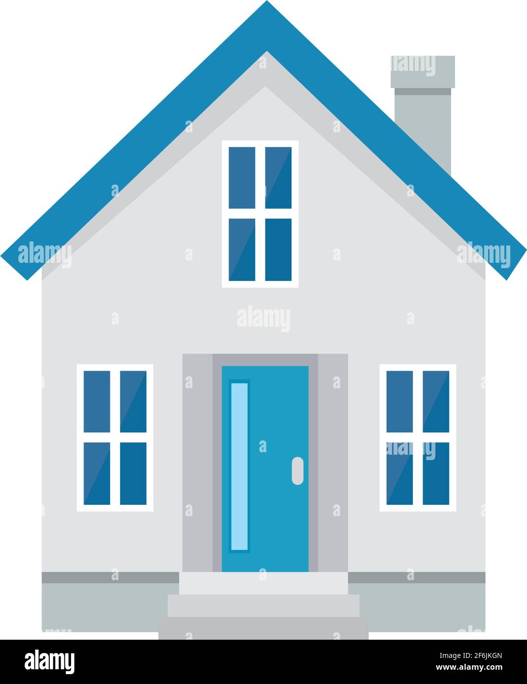 house roof blue Stock Vector Image & Art - Alamy