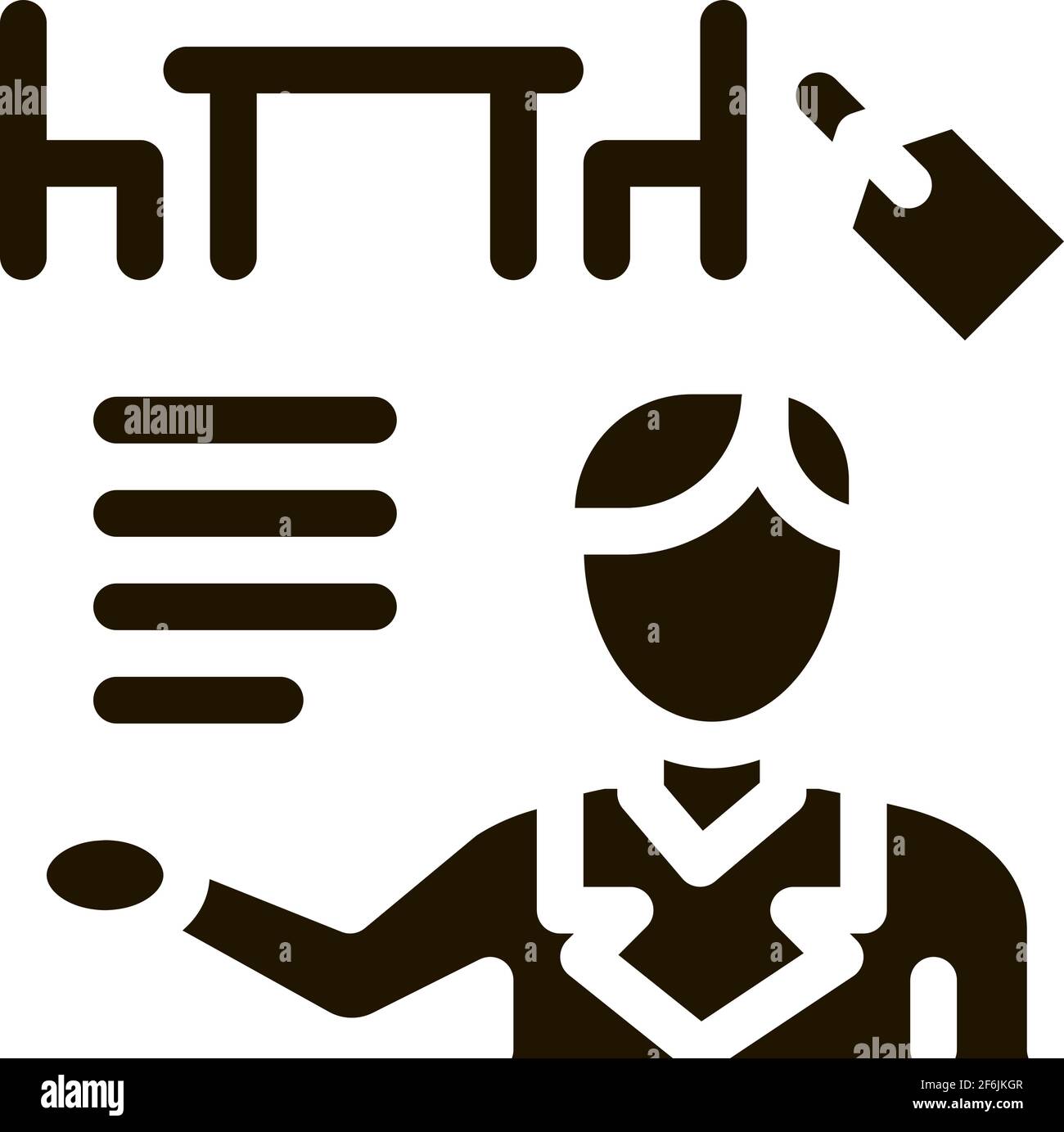 Furniture shop manager Stock Vector Images - Alamy