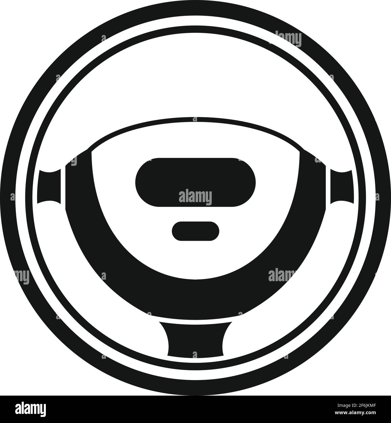 Auto steering wheel icon, simple style Stock Vector Image & Art - Alamy