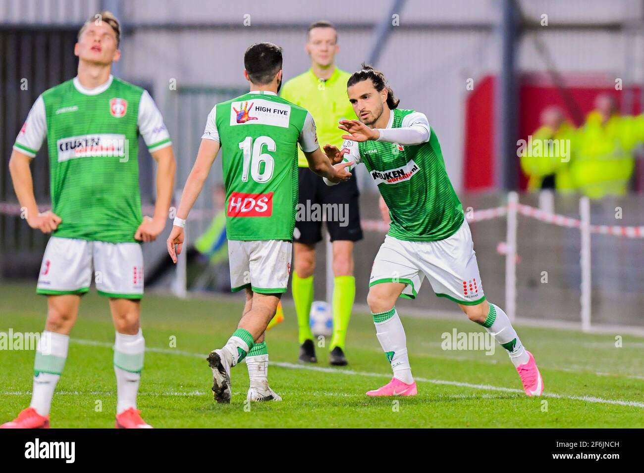 DORDRECHT, NETHERLANDS - MARCH 29: Substitution FC Dordrecht, Adnan ...