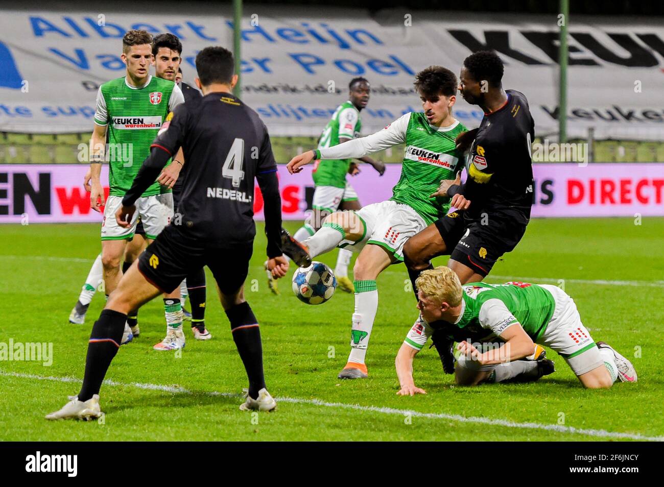 DORDRECHT, NETHERLANDS - MARCH 29: Bernardo Silva of FC Dordrecht ...