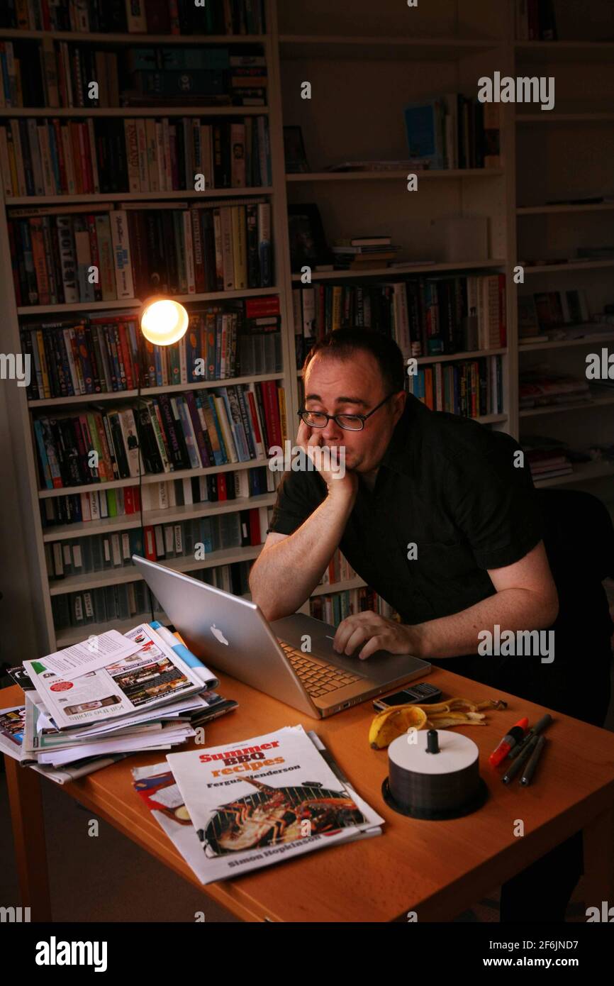 Rhodri Marsden at home spending the whole day using 'Stumble Upon' on ...