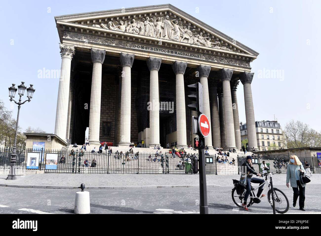 La Madeleine church - Paris - France Stock Photo - Alamy