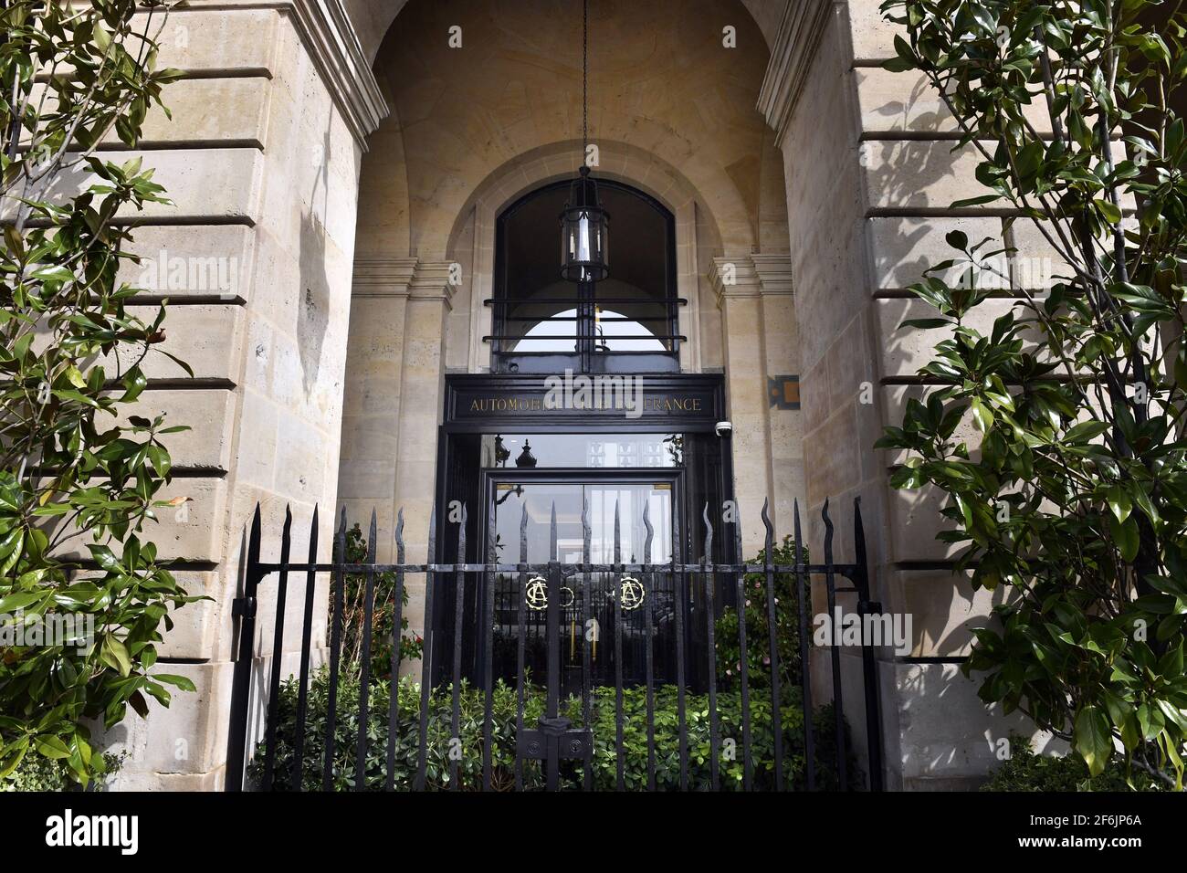 Automobile Club de France - Place de la Concorde - Paris - France Stock ...
