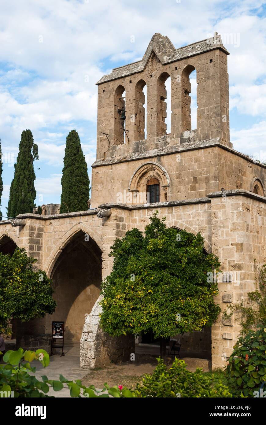 Bellapais abbey exterior hi-res stock photography and images - Alamy