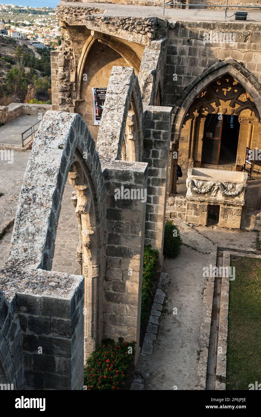 Bellapais abbey exterior hi-res stock photography and images - Alamy