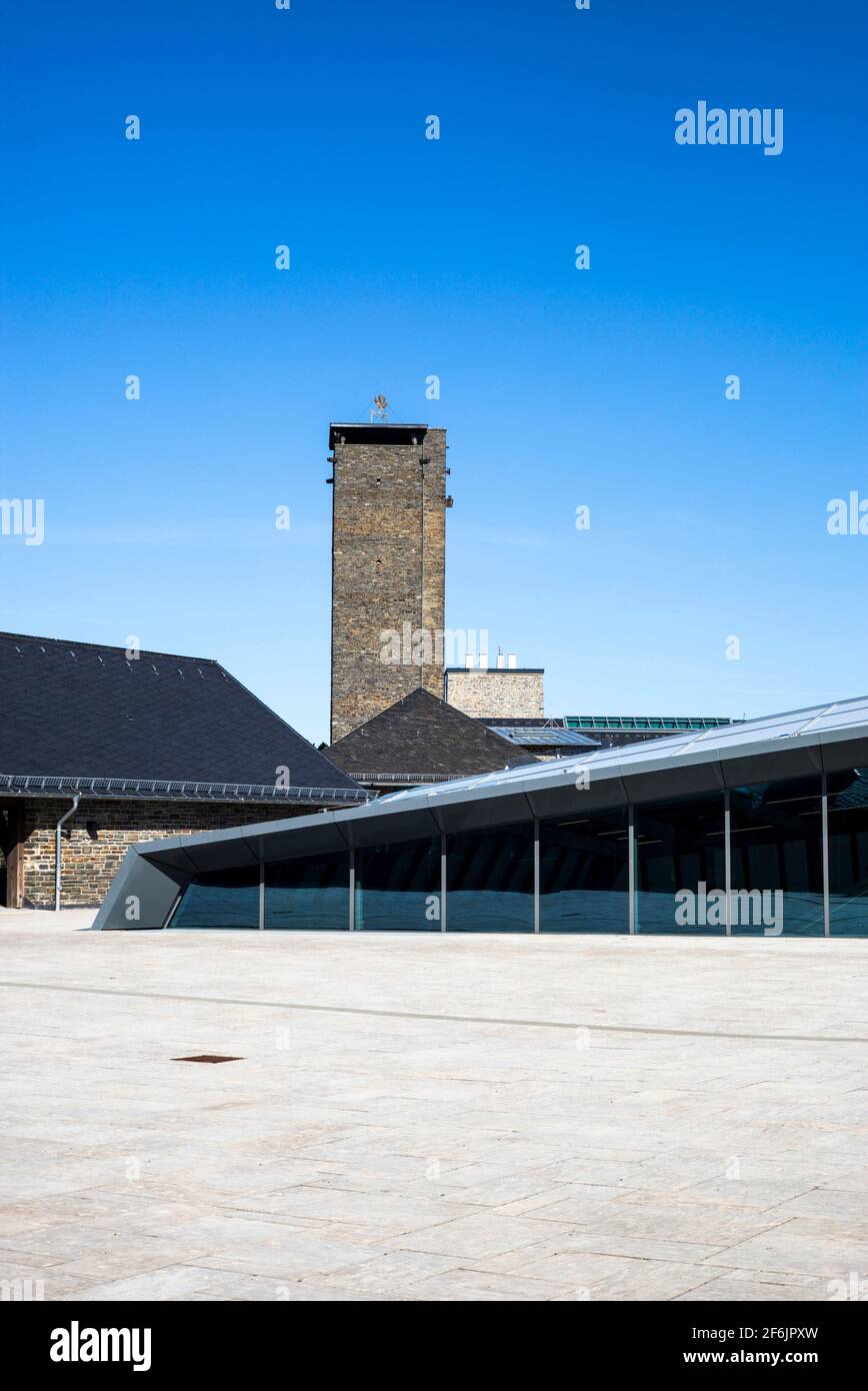 Ordensburg Vogelsang in Eifel National Park, Germany. The former Nazi ...