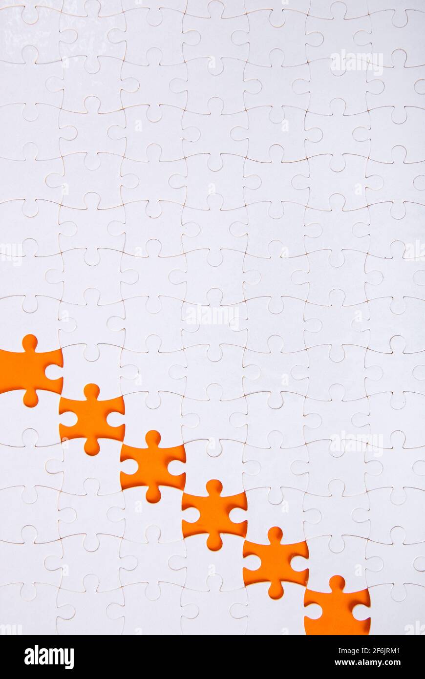 White jigsaw puzzle pattern background. jigsaw puzzle Stock Photo - Alamy