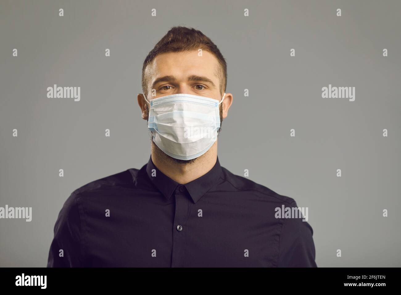 Portrait man medical protective hi-res stock photography and images - Alamy
