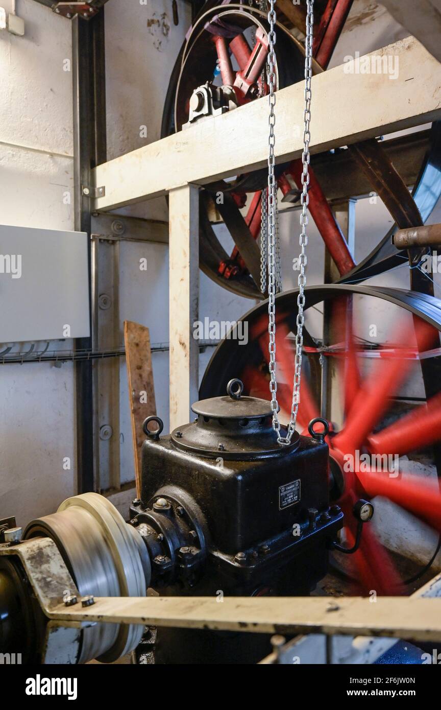 GERMANY, grain mill Bohlenser Mühle powered by small hydro energy ...