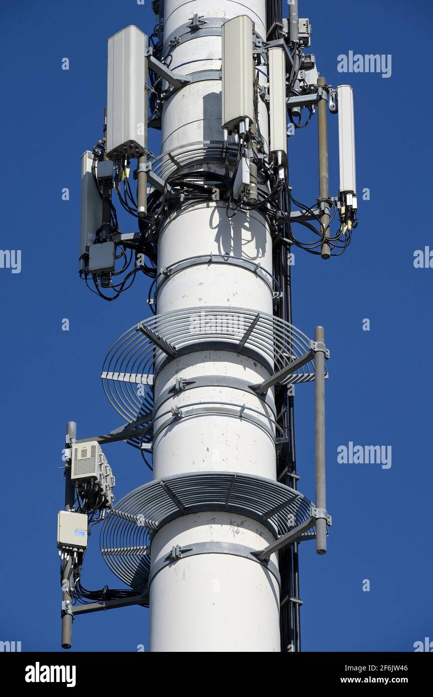 Germany, Cellular transmission pole / DEUTSCHLAND, Timmendorfer Strand ...