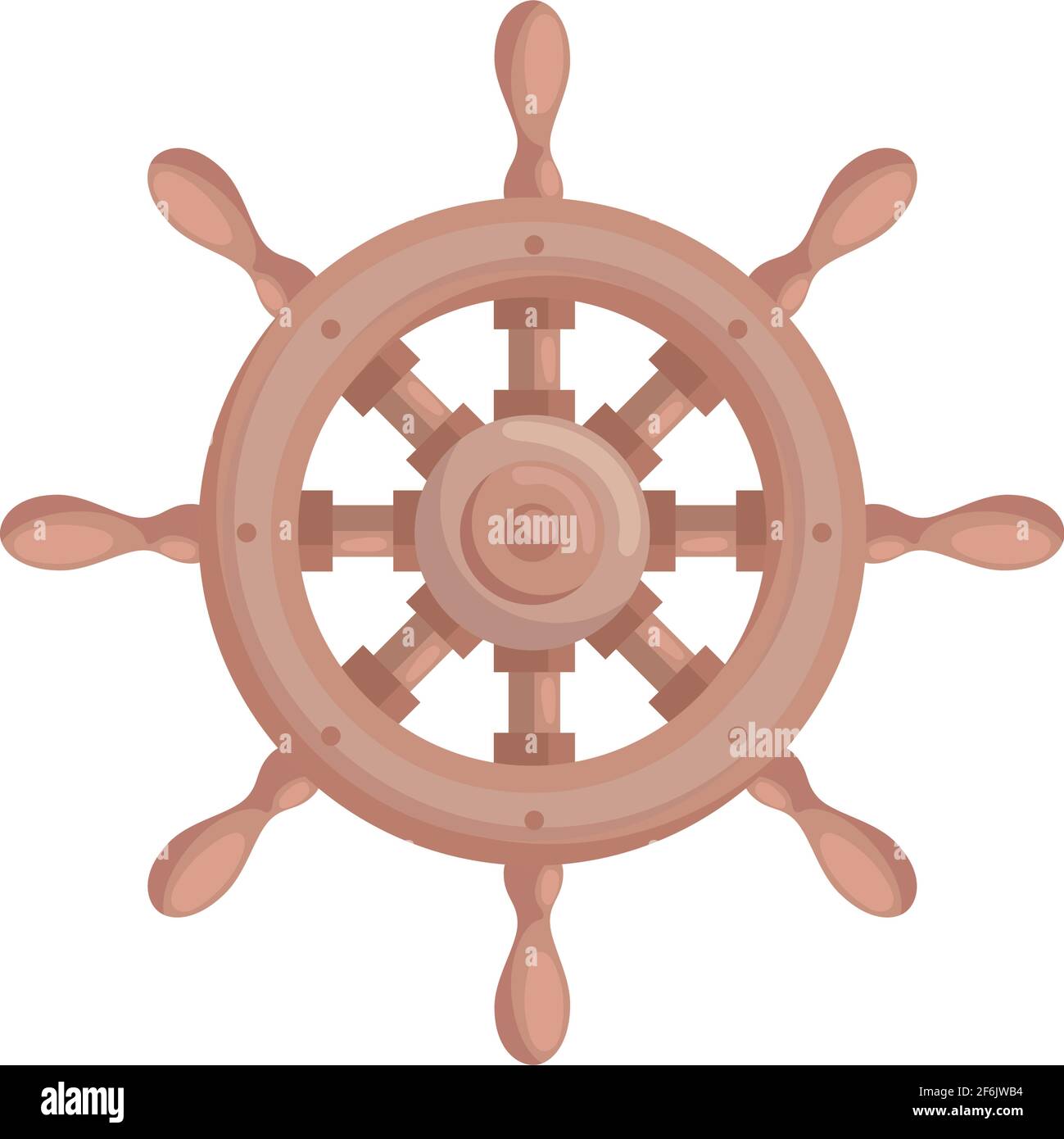 wooden rudder ship Stock Vector Image & Art - Alamy