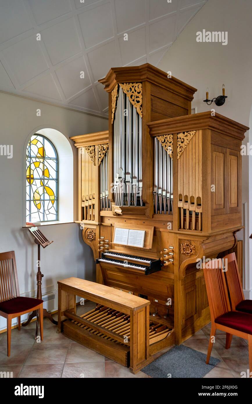 Vik i Myrdal church. Iceland Stock Photo - Alamy