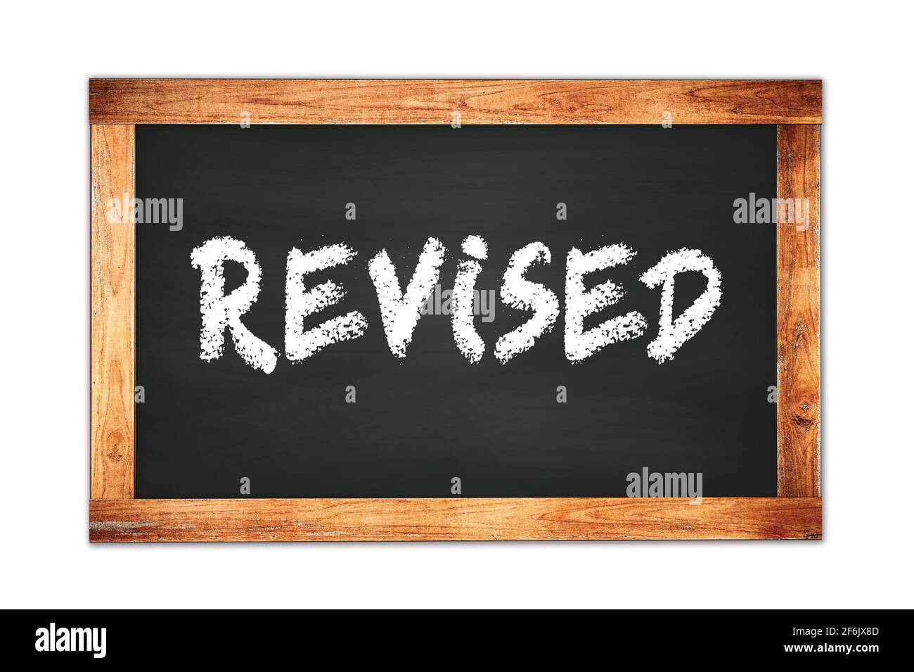 Revised word Cut Out Stock Images & Pictures - Alamy