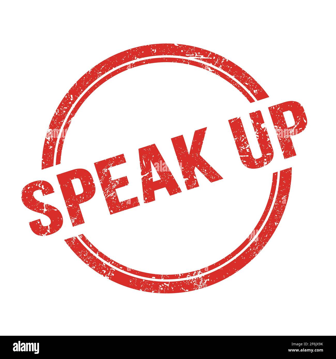 Speak up stamp hi-res stock photography and images - Alamy