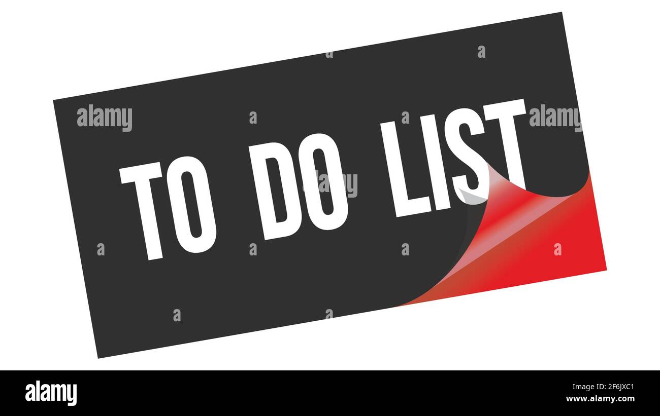 TO DO LIST Text Written On Black Red Sticker Stamp Stock Photo Alamy to-do-list-text-written-on-black-red-sticker-stamp-stock-photo-alamy