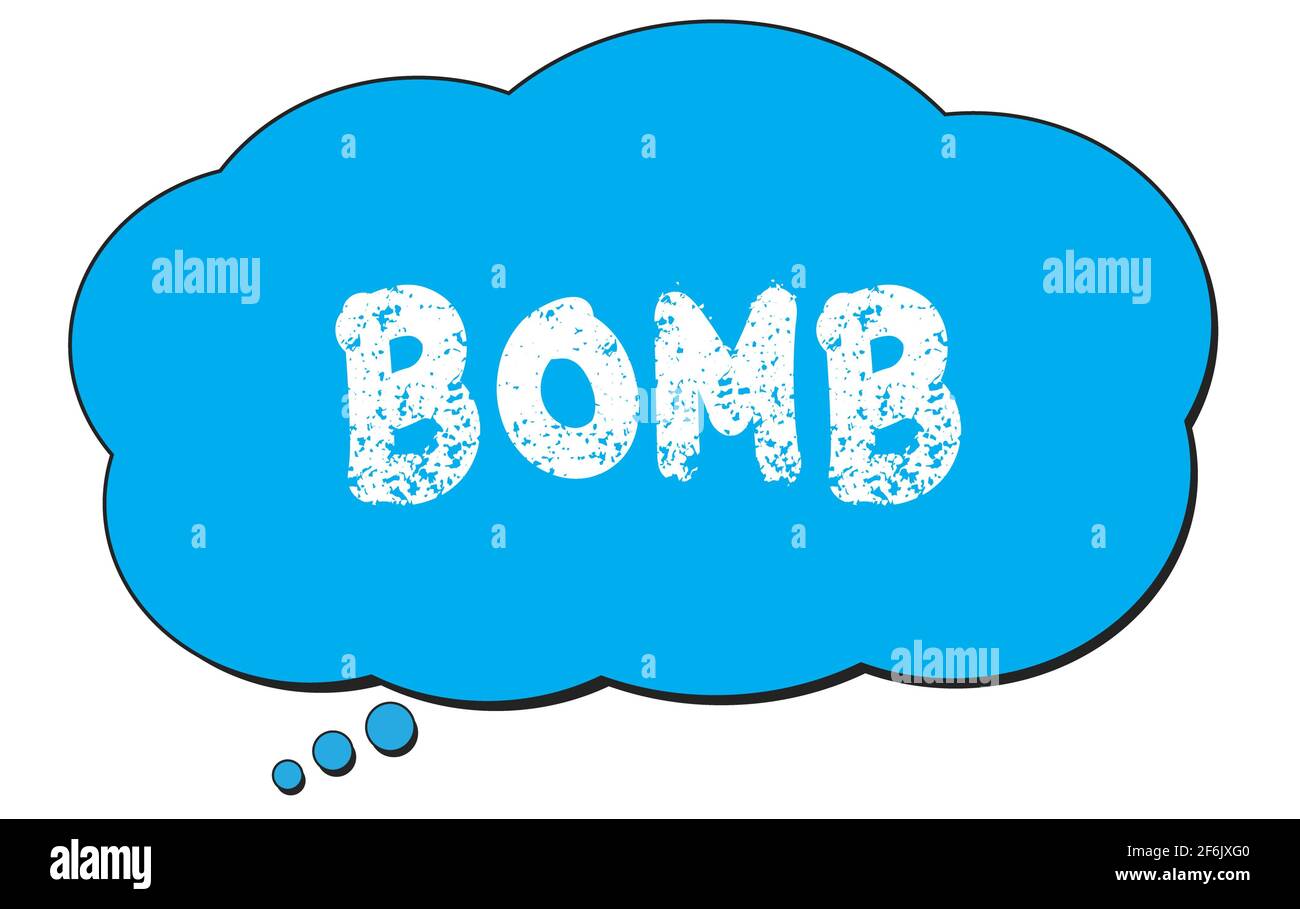 Bomb text bubble hi-res stock photography and images - Alamy