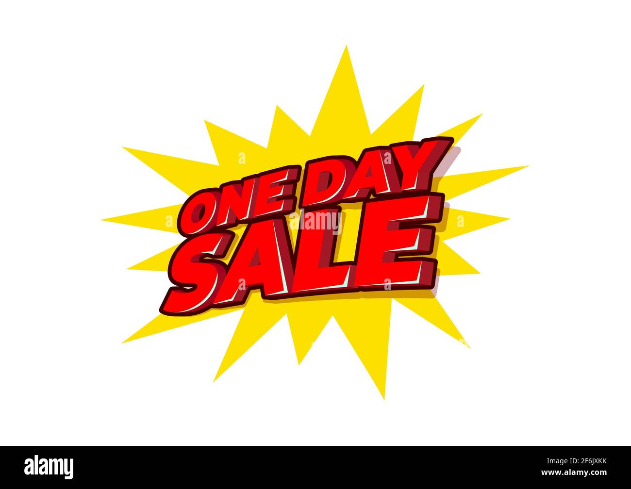 One day sale tag Stock Vector Images - Alamy