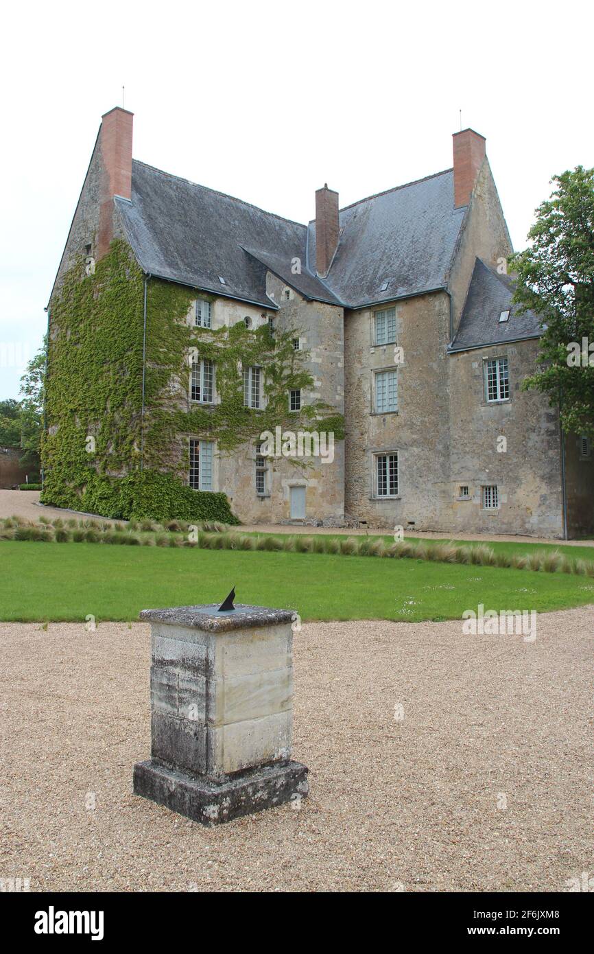 mansion (balzac museum) in saché (france Stock Photo - Alamy