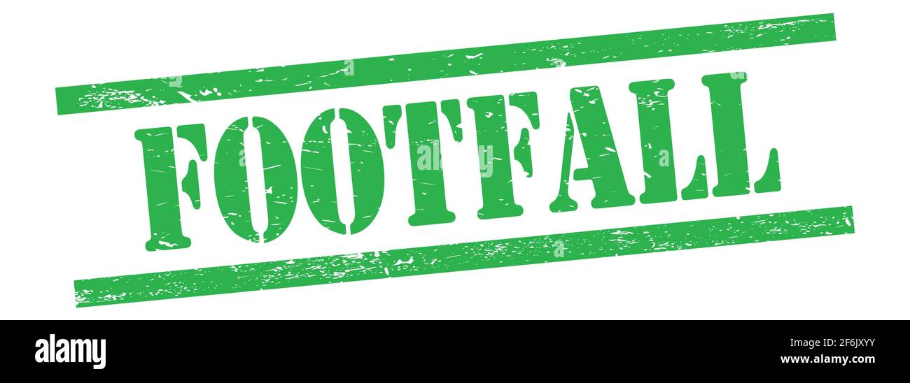 Footfall text hi-res stock photography and images - Alamy